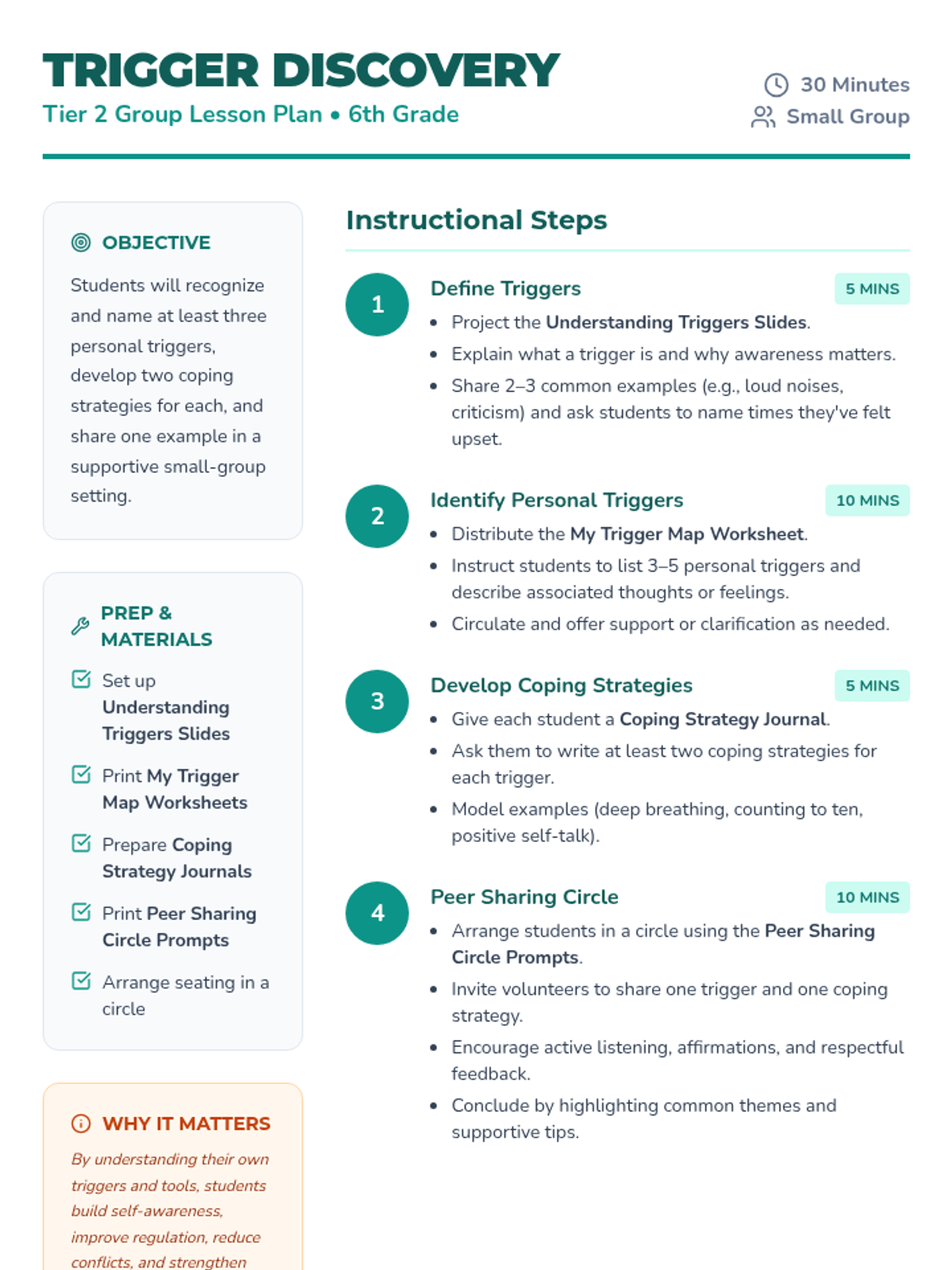 What's My Trigger • Lesson • Lenny Learning