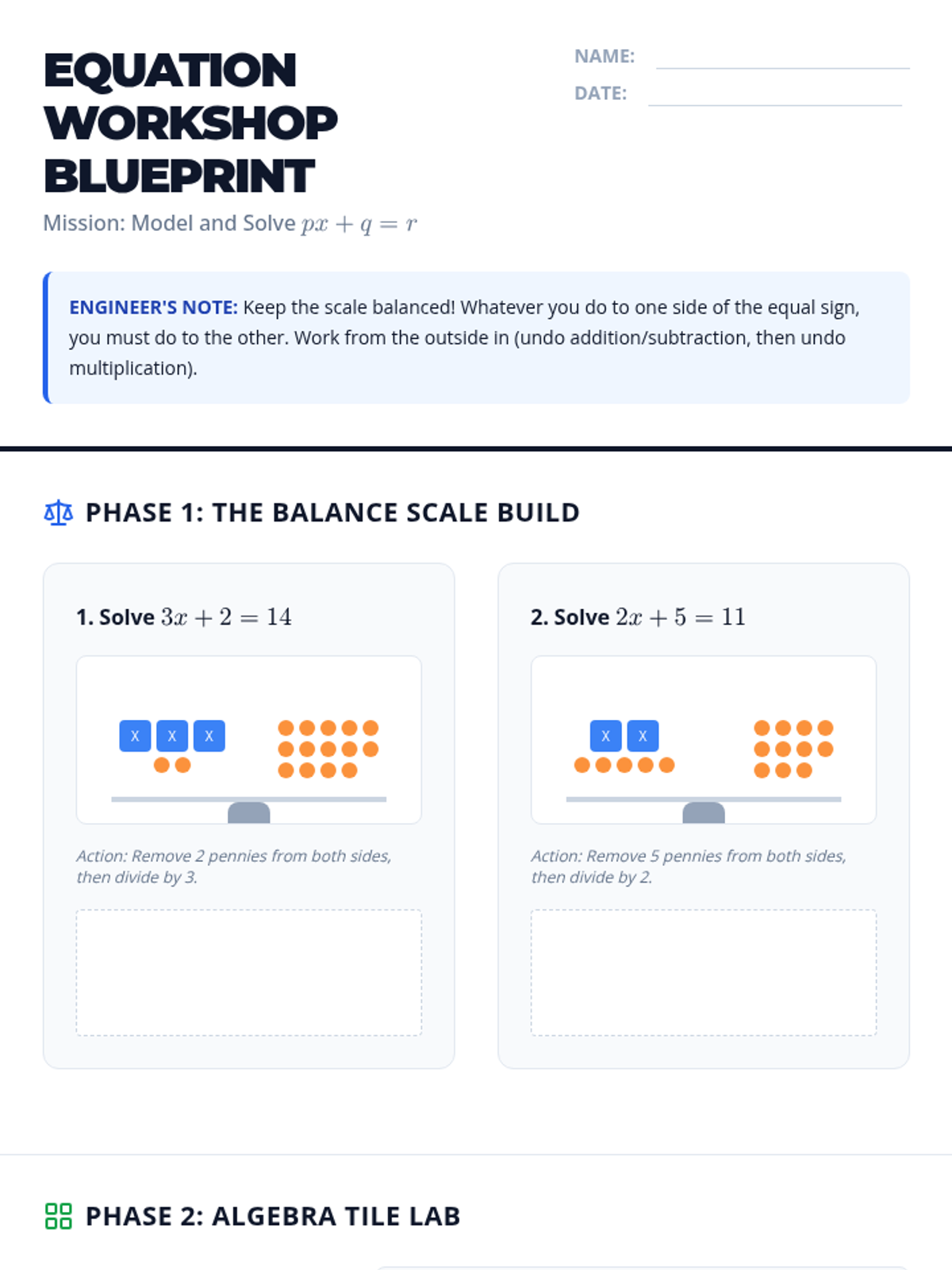 Equation Equilibrium • Lesson • Lenny.com