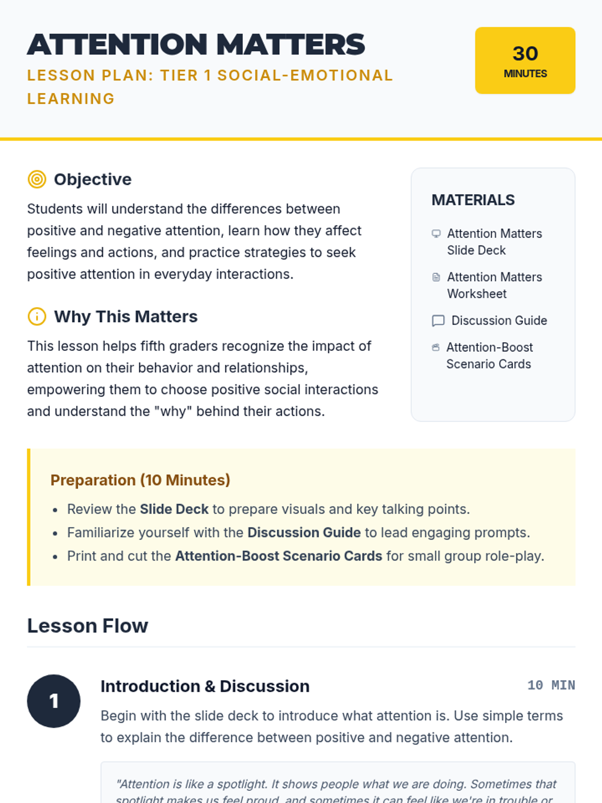 Attention Matters Positive vs Negative • Lesson • Lenny Learning