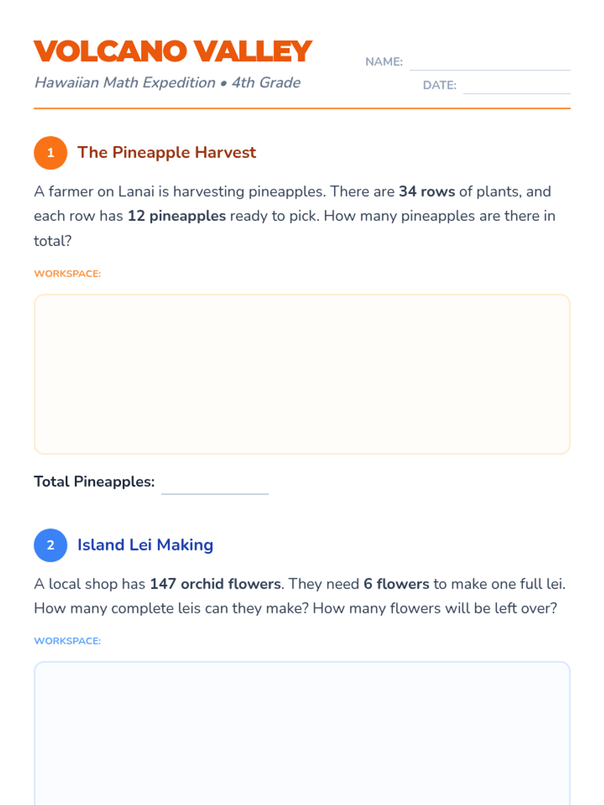 Island Math Adventure • Lesson • Lenny Learning