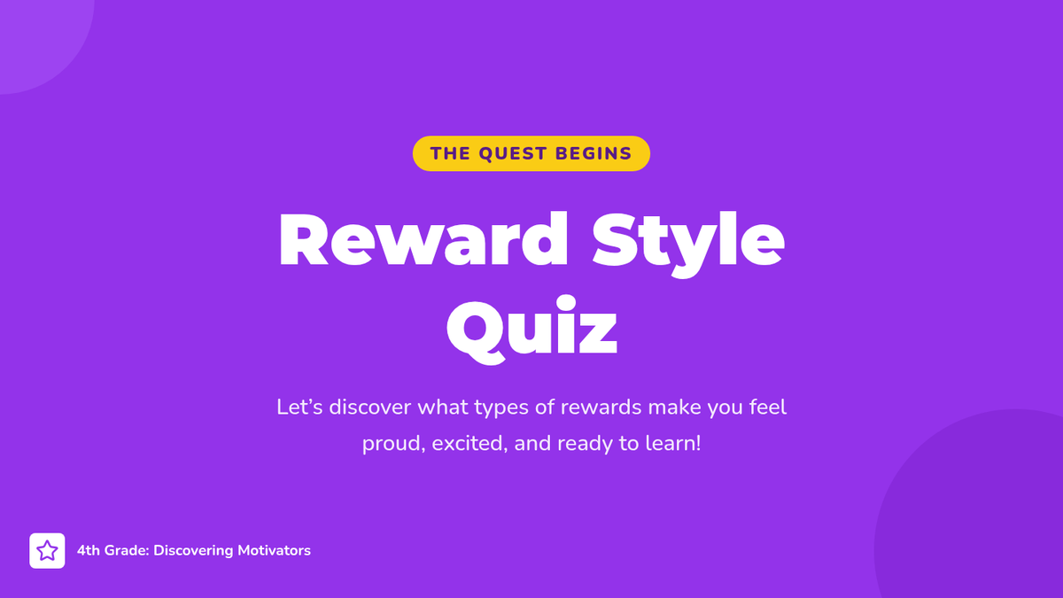 What’s Your Reward Style • Lesson • Lenny Learning