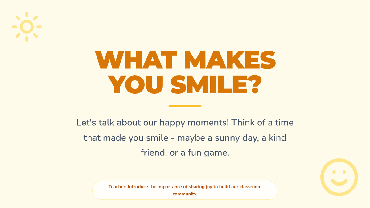 What Makes You Smile • Lesson • Lenny Learning