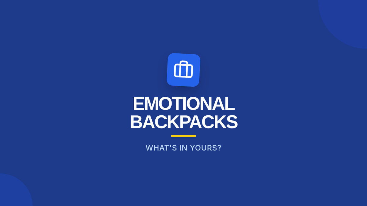 Emotional Backpacks • Lesson • Lenny Learning