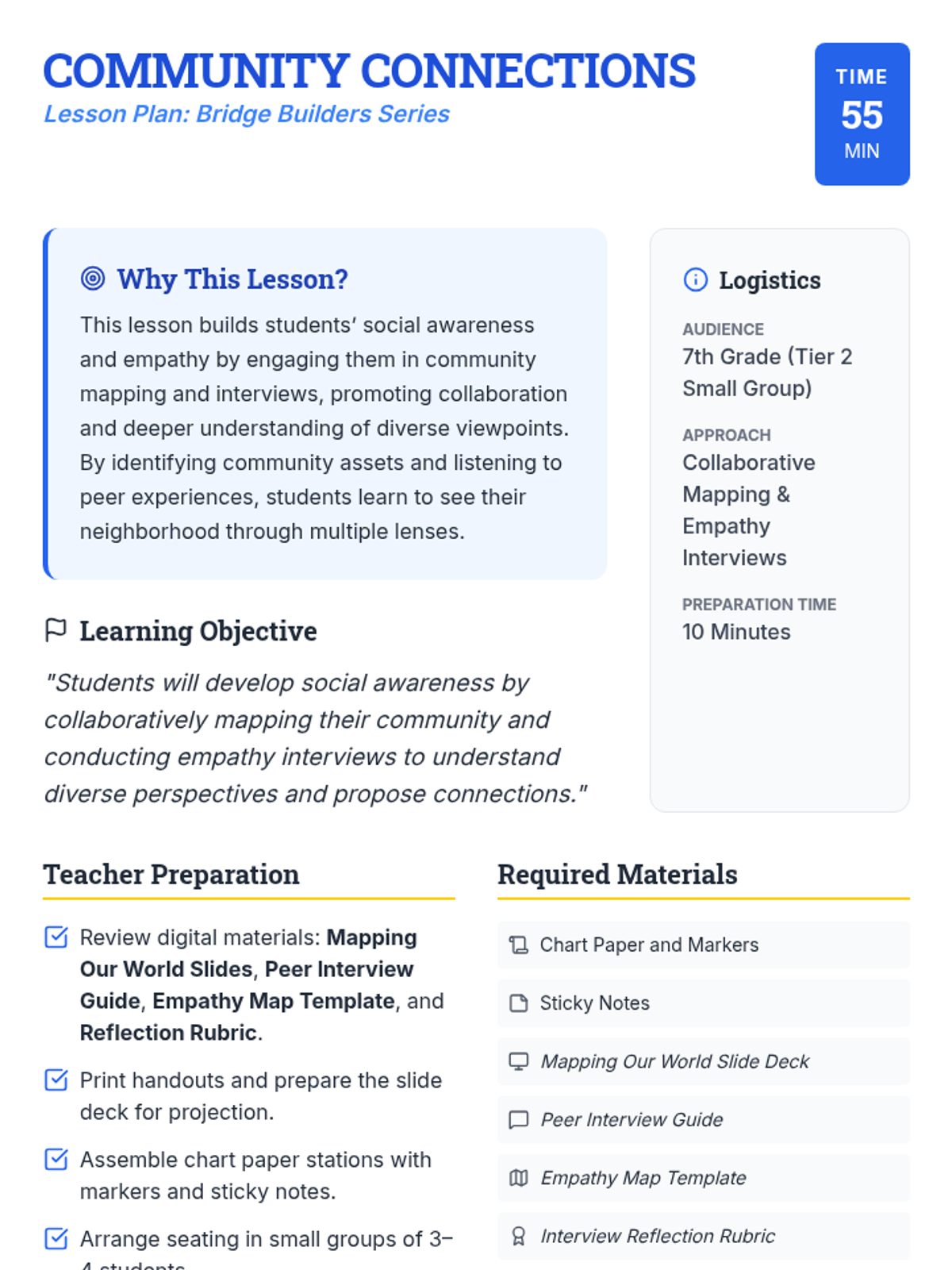 Bridge Builders • Lesson • Lenny Learning