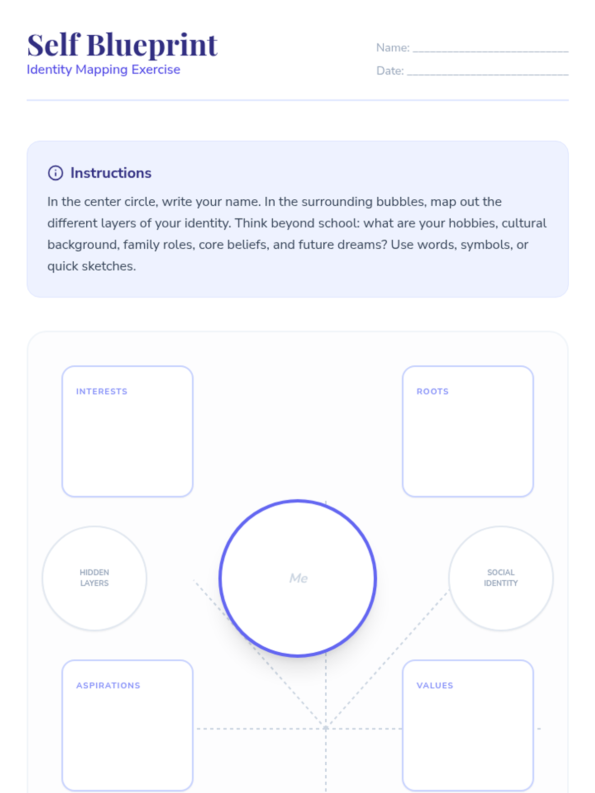 Identity and Values Exploration • Lesson • Lenny Learning