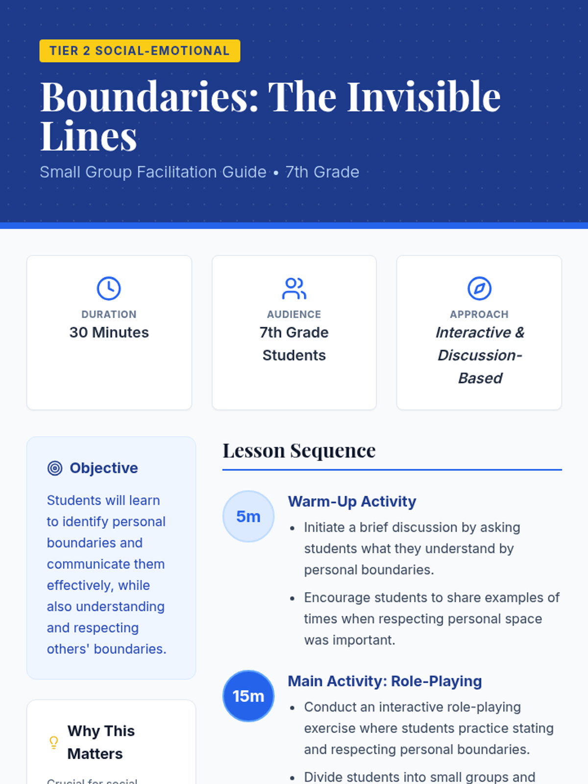 Boundaries The Invisible Lines • Lesson • Lenny Learning